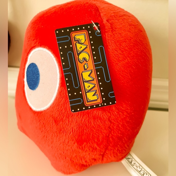 Pingpong | Toys | Red Blue And Dark Blue Pacman Ghost Stuffed Animal ...